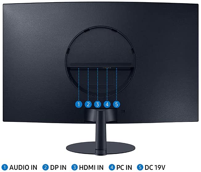 Samsung Monitor T55 24 Inch |24" Curved Monitor (LC24T550FDNXZA) - Cur ...