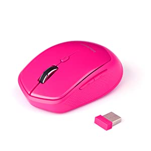 Blackweb 6-Button Wireless Mouse - Bright Pink – Powernode Computer Inc